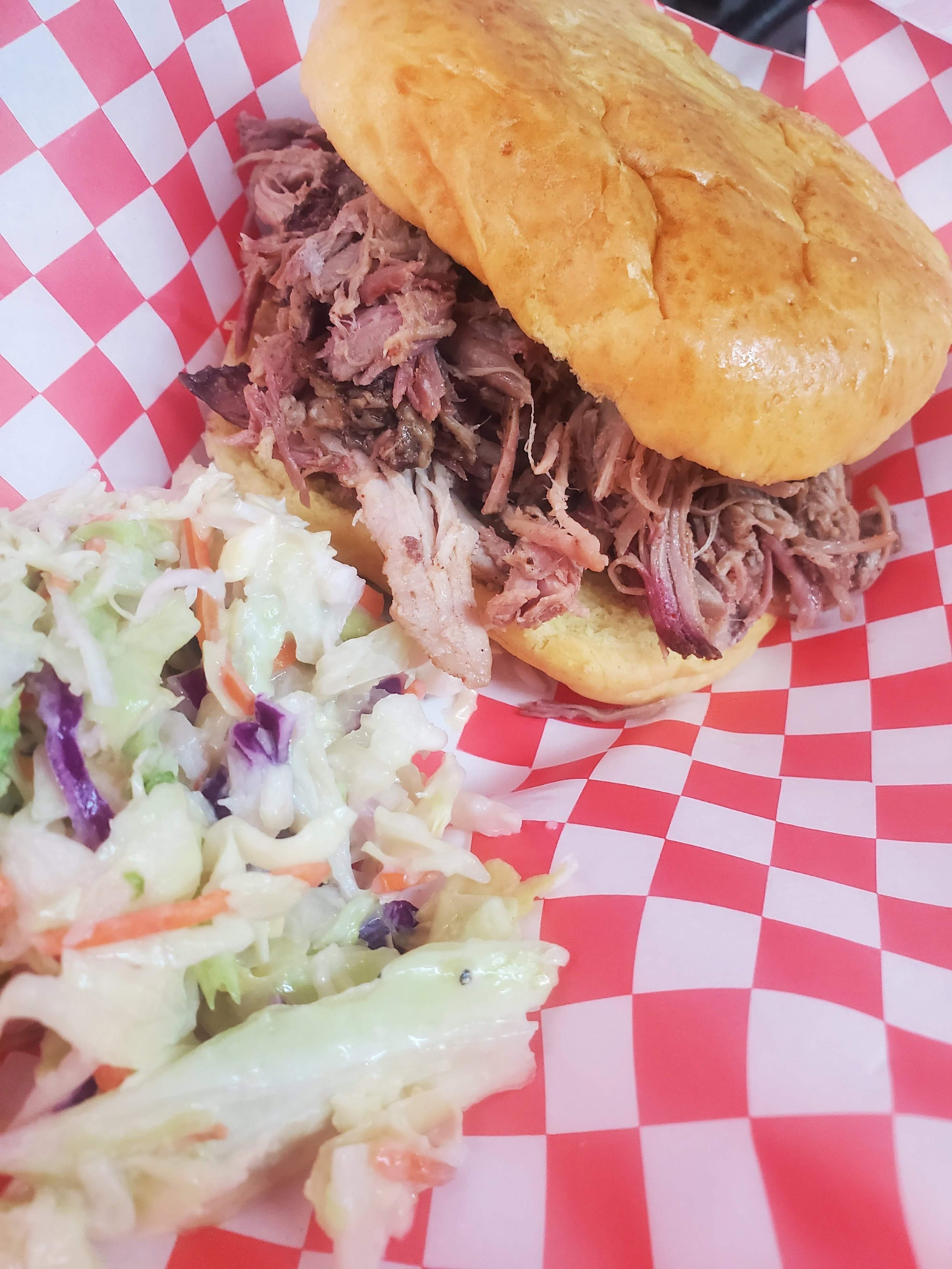 Pulled Pork Sandwich | Double D's BBQ Shack